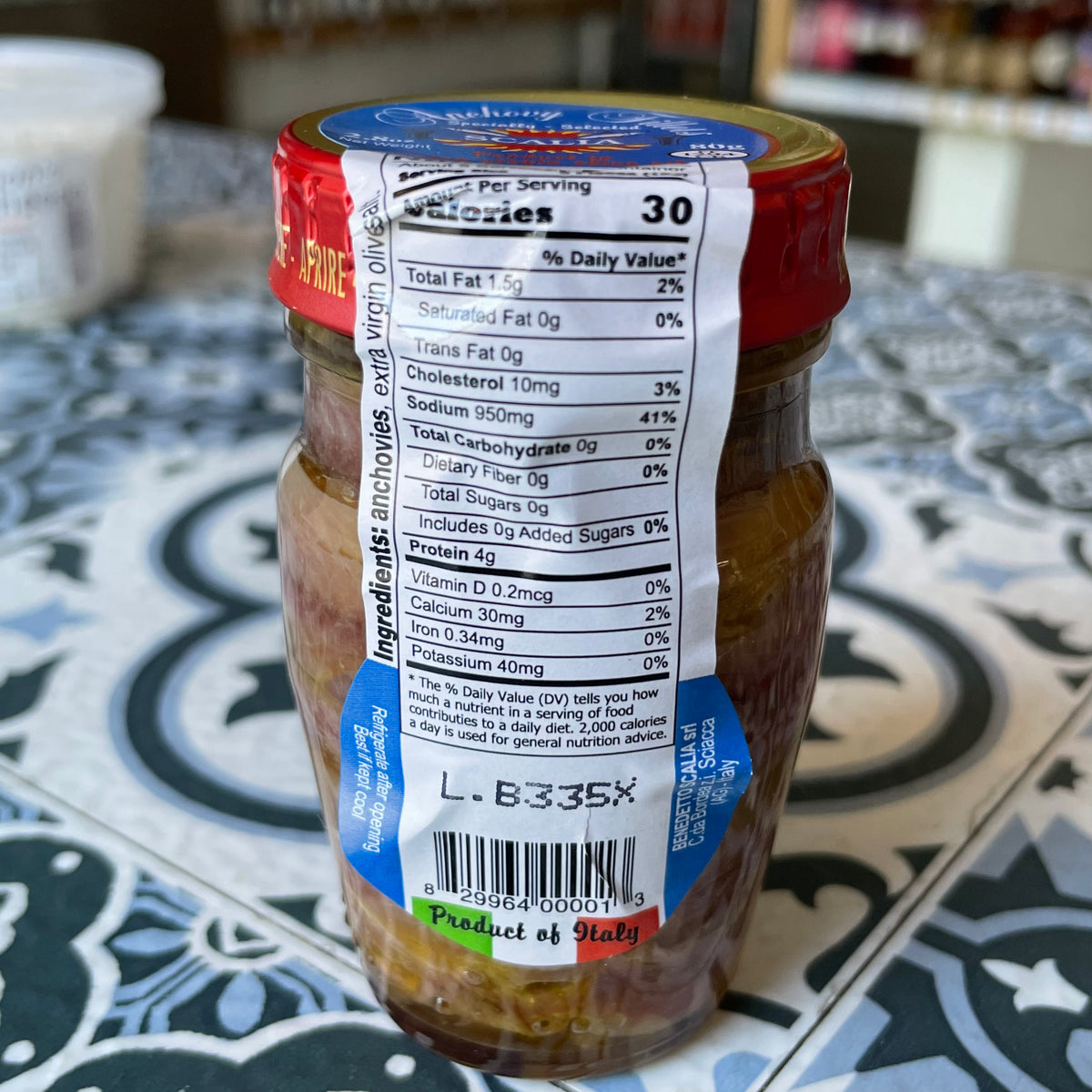 Anchovy Filets - Scalia – Cheese Shop Santa Barbara